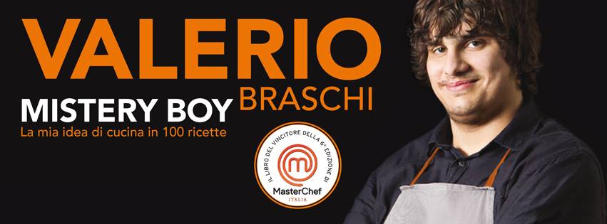 MasterChef 6: Valerio Braschi pubblica un Libro di Ricette