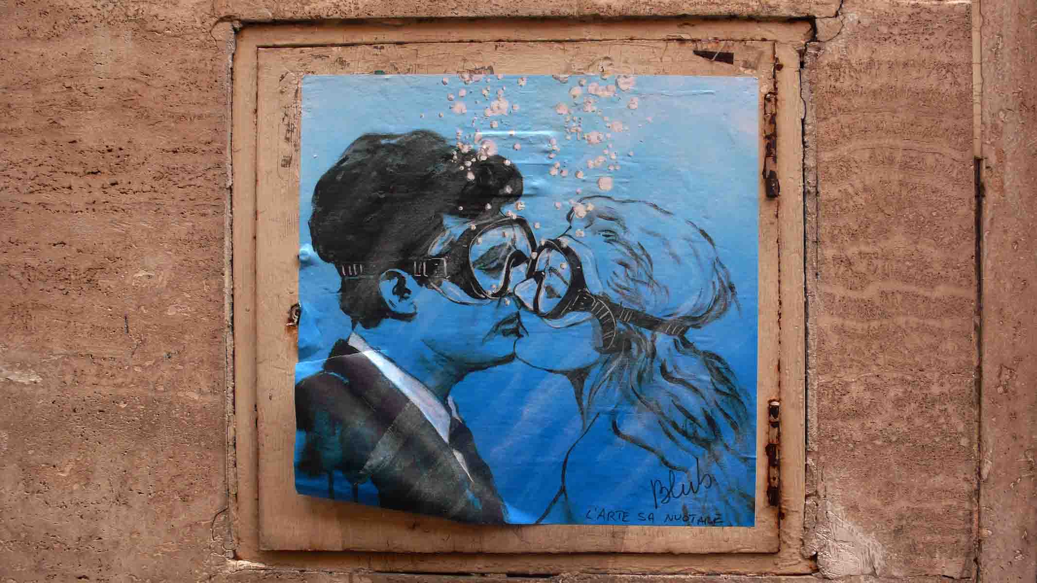 Blub L'arte sa nuotare, intervista al famoso artista di strada