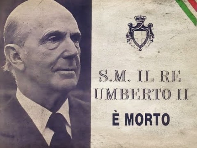 Umberto II tornerà in Italia come Vittorio Emanuele?