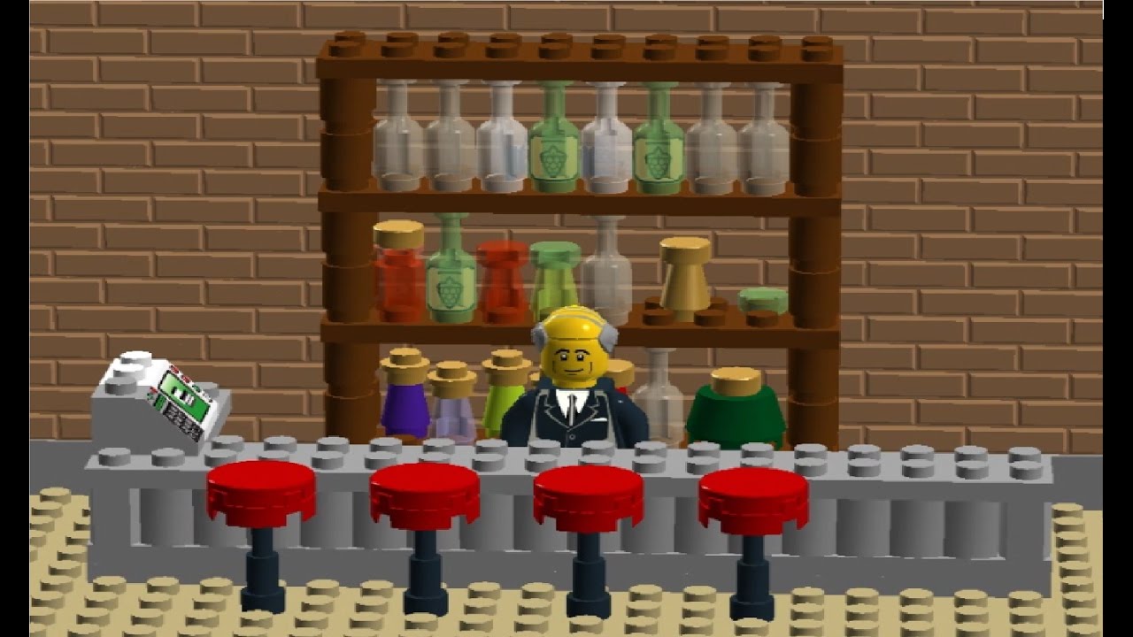 LEGO Bar Londra Hot dog, birra e mattoncini colorati