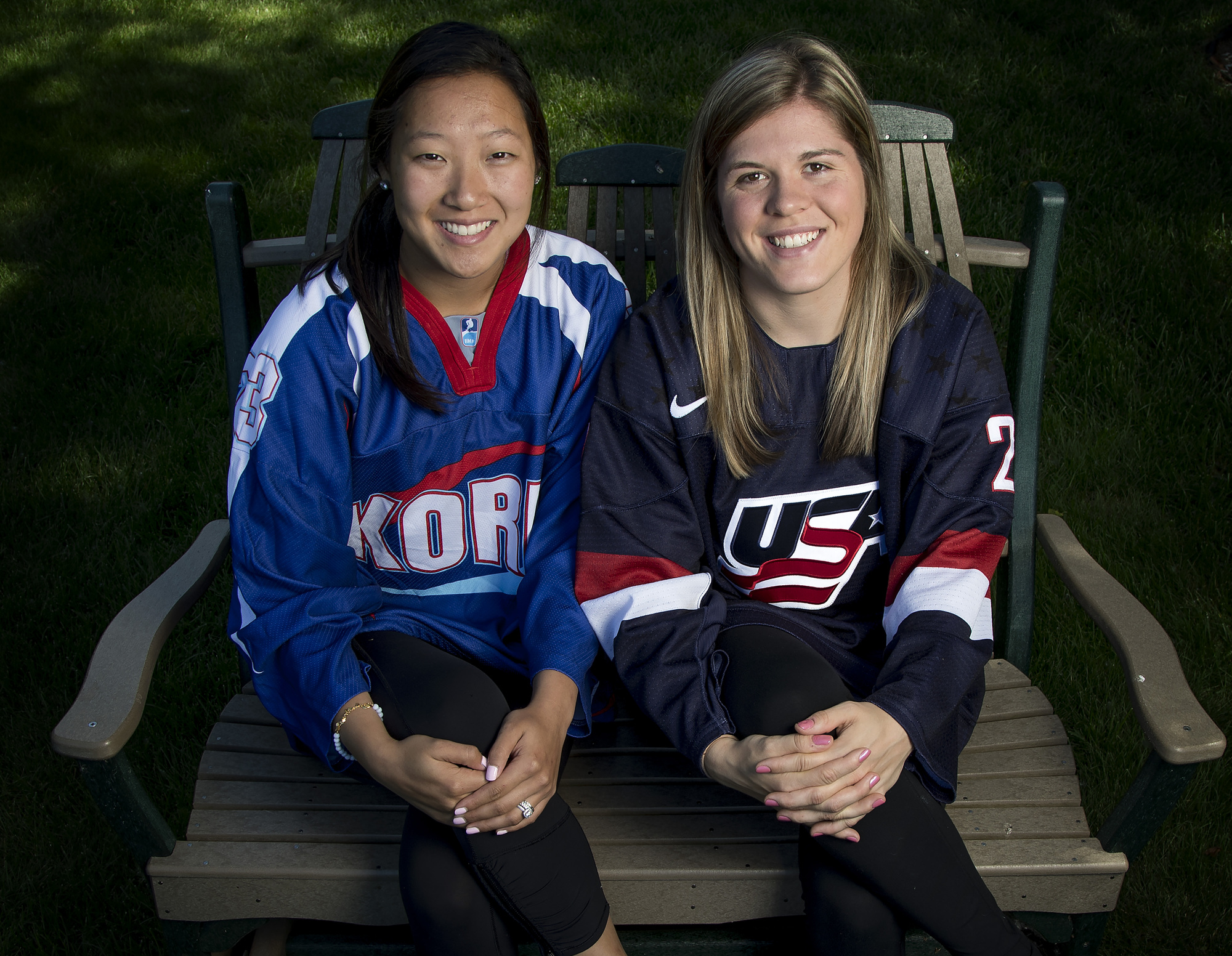 Hannah e Marissa Brandt sorrelle dell'hockey
