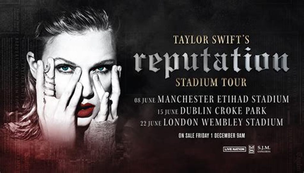 Taylor Swift: il Reputation Tour è già record di biglietti venduti