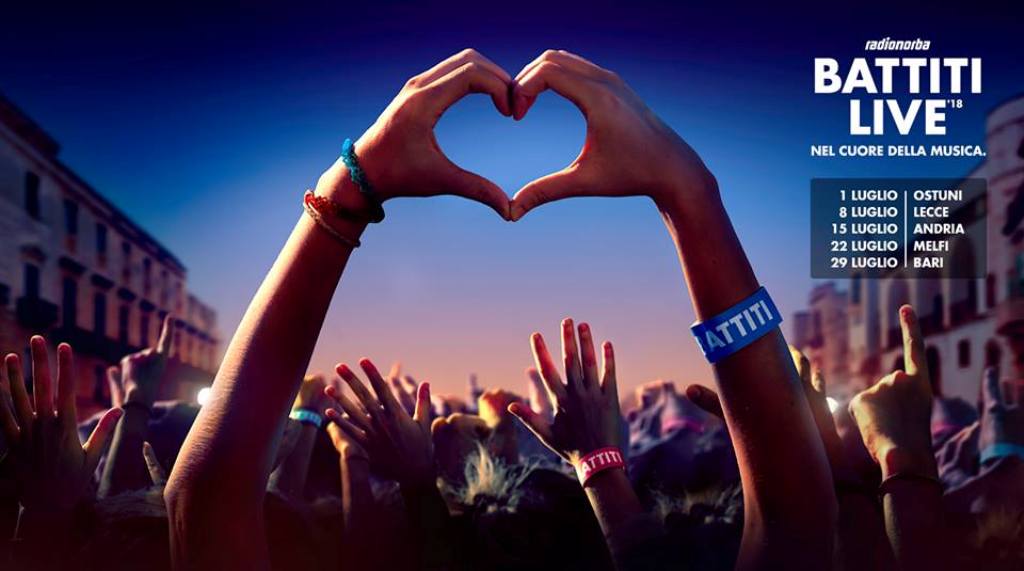 Battiti Live 2018 Melfi: Cantanti ospiti e Data